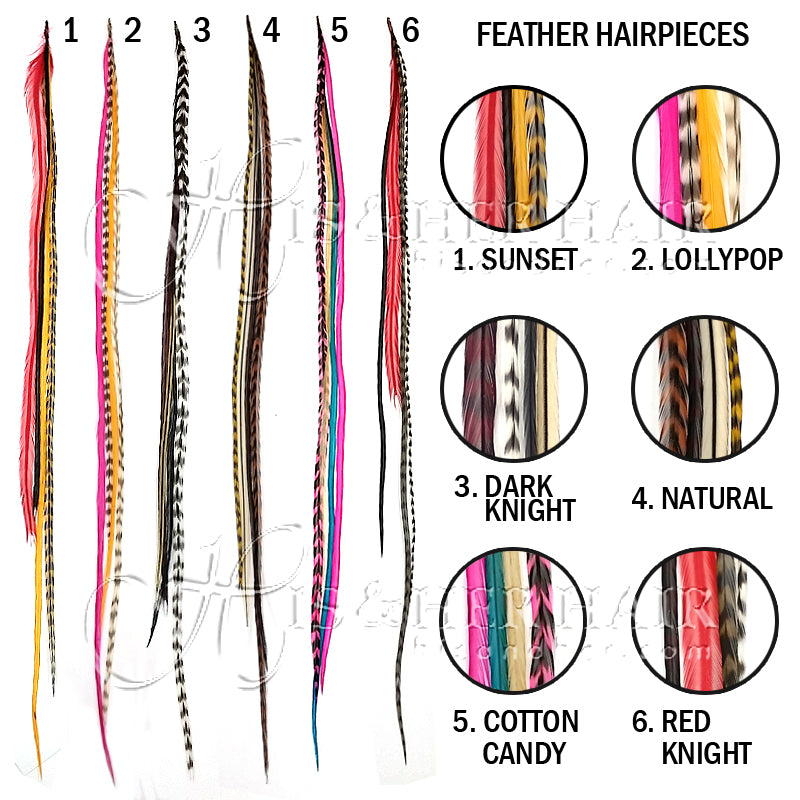 Feather Hair Extension – HIS AND HER HAIR GOODS CO.
